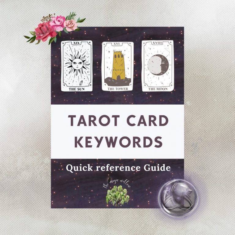 Tarot Card Keywords Quick Reference Guide – The Magic Willow
